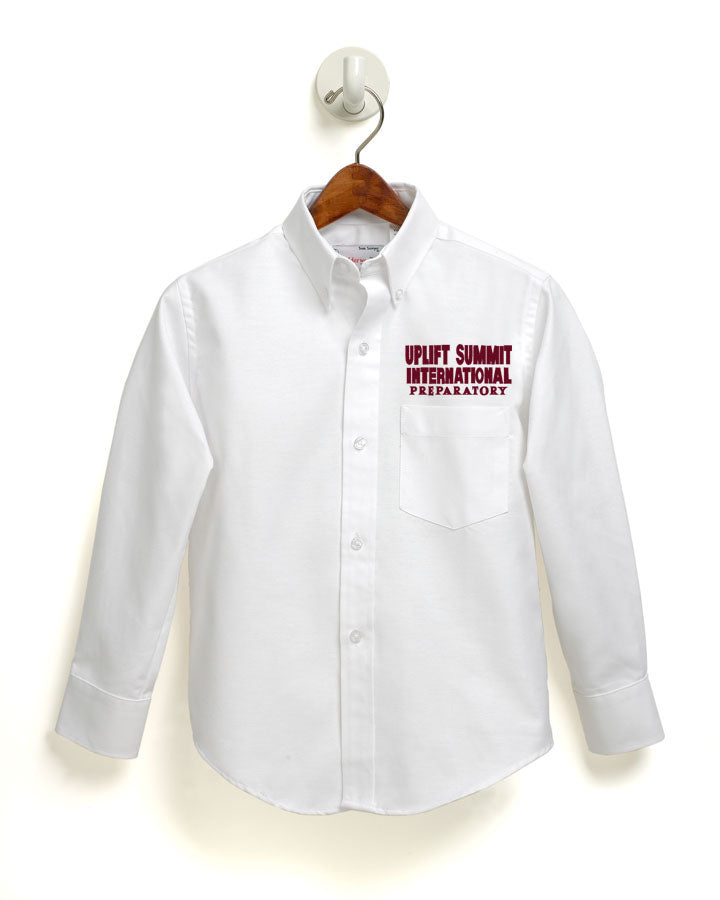 UPLIFT SUMMIT BOY FT LONG SLEEVE OXFORD – Kid To Kid Uniforms