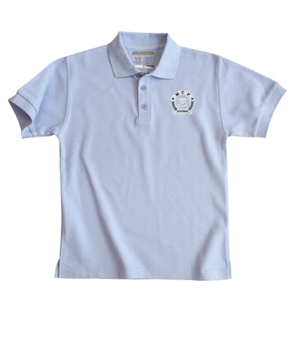 MCP ACADEMY UNISEX SHORT SLEEVE POLO 838 – Kid To Kid Uniforms
